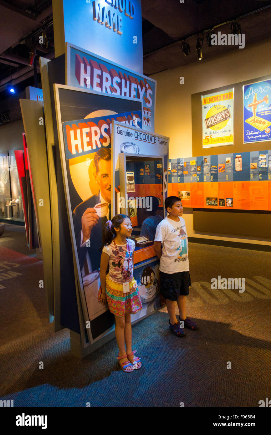 Hershey story museum on chocolate avenue PA Stock Photo - Alamy