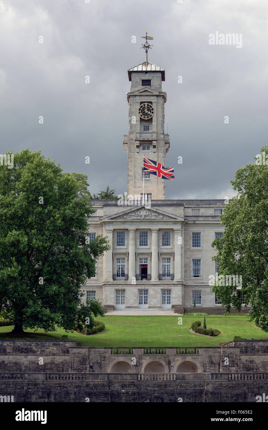 Nottingham University Portland Building Stock Photo - Alamy