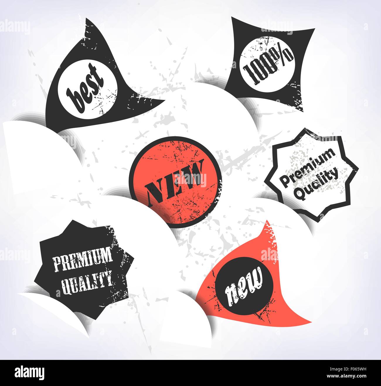Set of Premium Quality and Guarantee Labels Stock Vector Image & Art ...