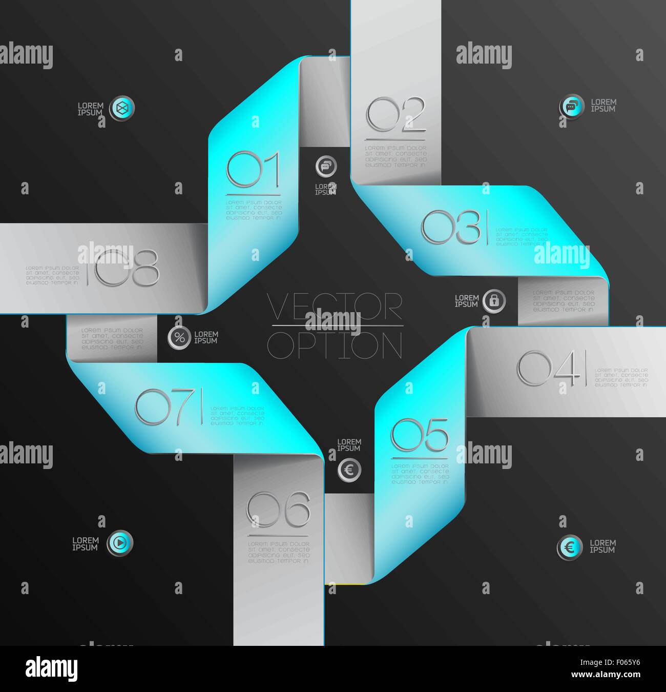 Design elements for options Stock Vector Image & Art - Alamy