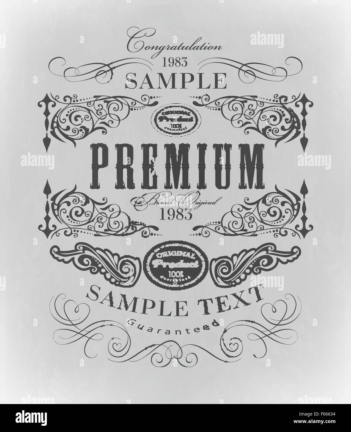 typography, calligraphic design Stock Vector Image & Art - Alamy