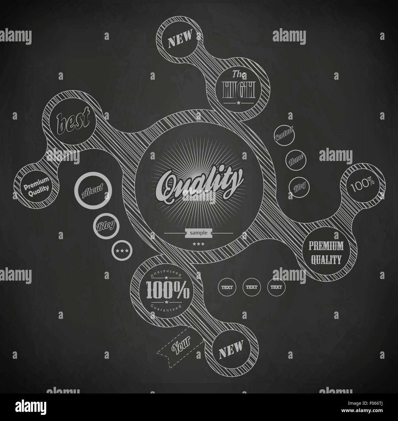 Chalk cubes Stock Vector Images - Alamy