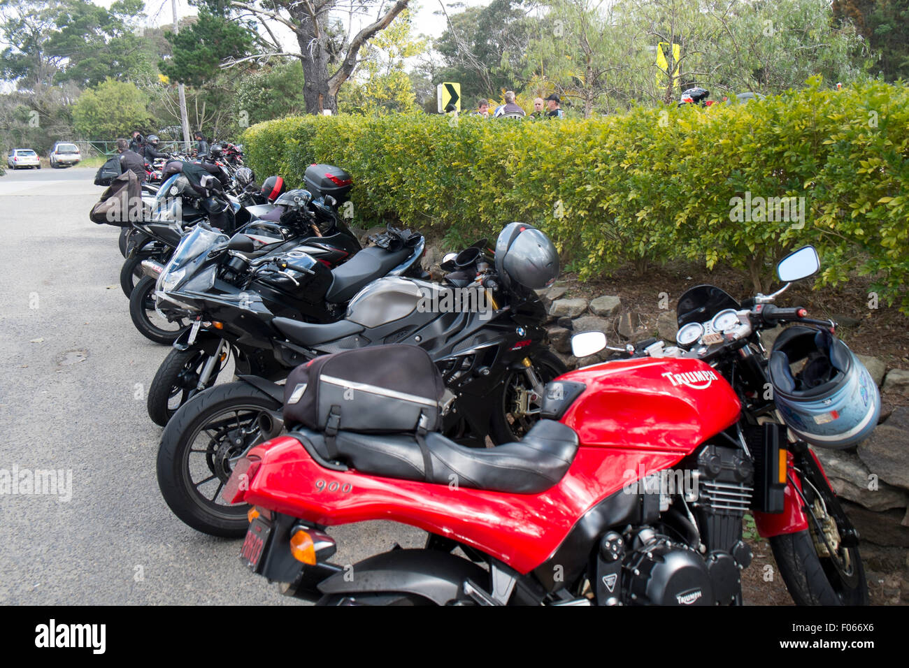 Pie in the Sky motorcycle club cafe on the old pacific highway, Cowan ...