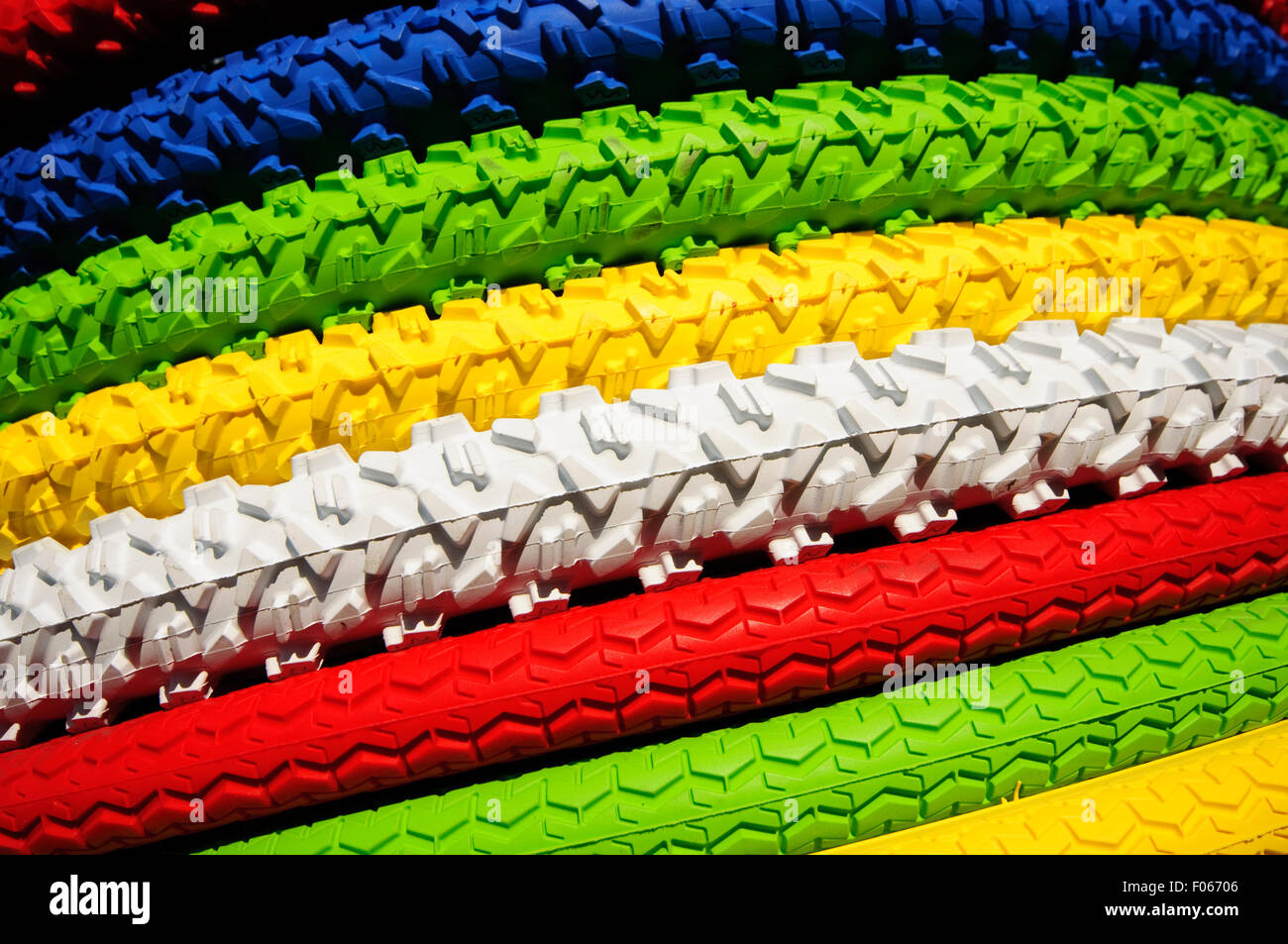 Colorful tires hi-res stock photography and images - Alamy