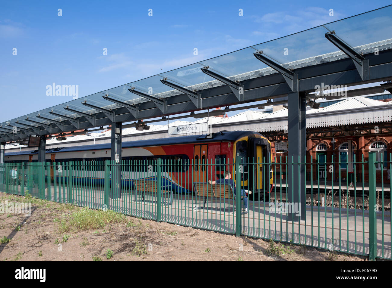 Nottingham East Midland's Train Station Stock Photo - Alamy