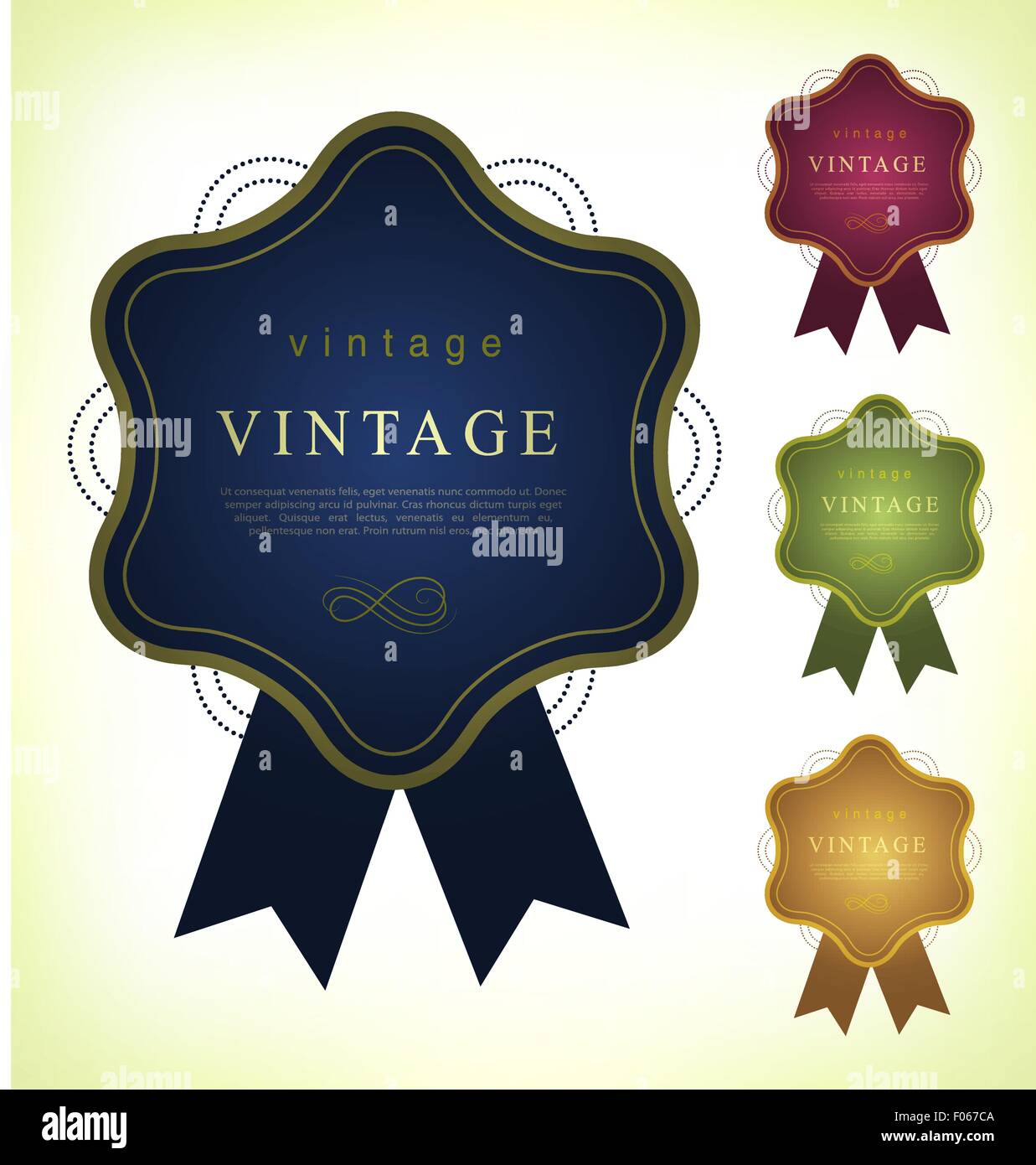 Set of Premium Quality and Guarantee Labels Stock Vector Image & Art ...