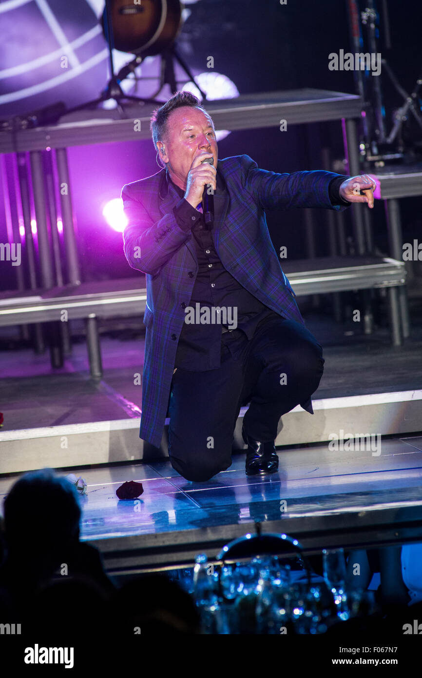 MonteCarlo Monaco. 30th July 2015. The Scottish rock band SIMPLE MINDS ...