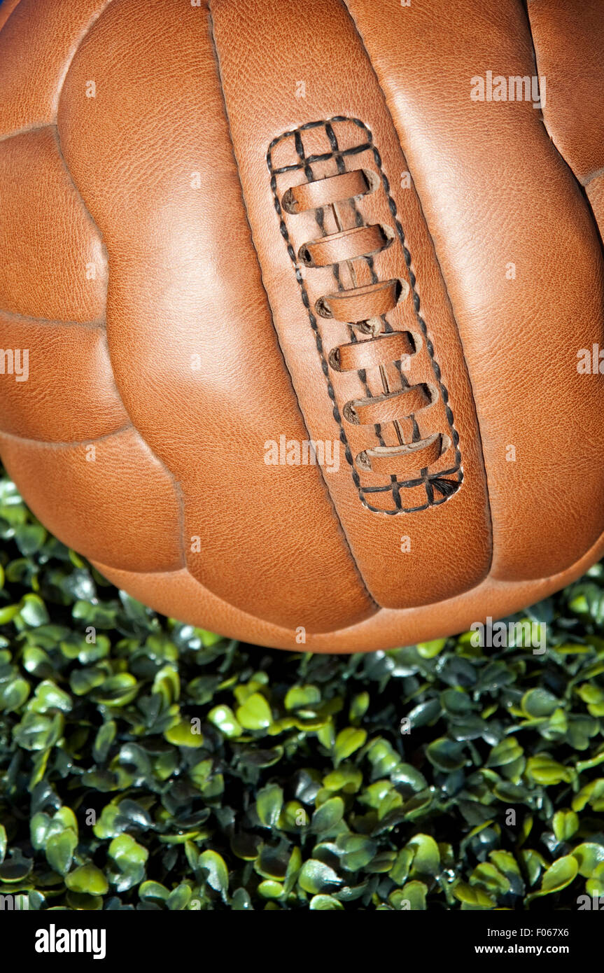 Very old football hi-res stock photography and images - Alamy