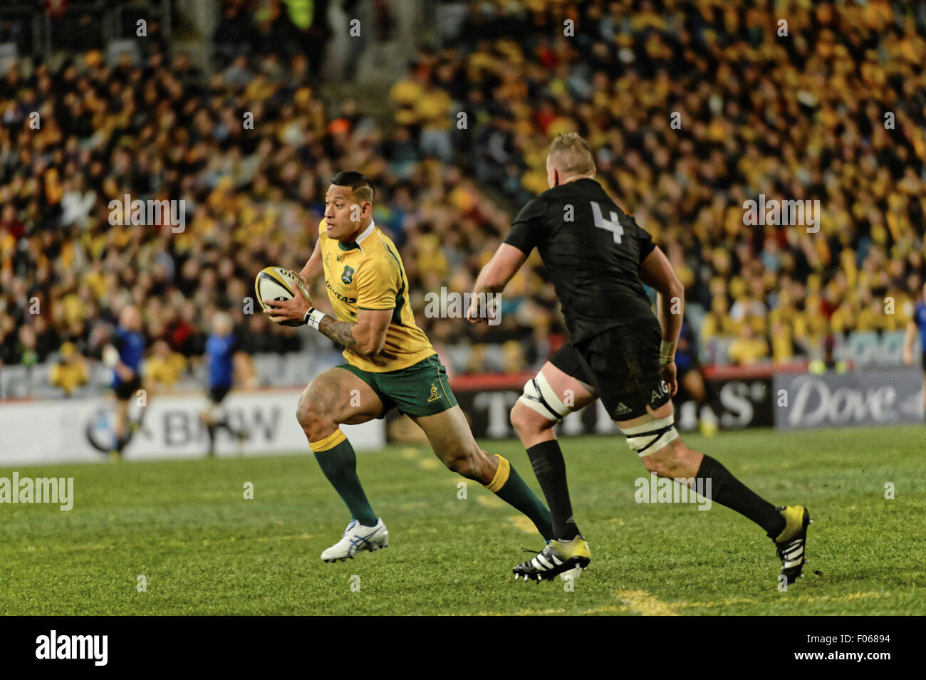 Sydney, Australia. 8th Aug, 2015. Action during the Rugby Championship ...