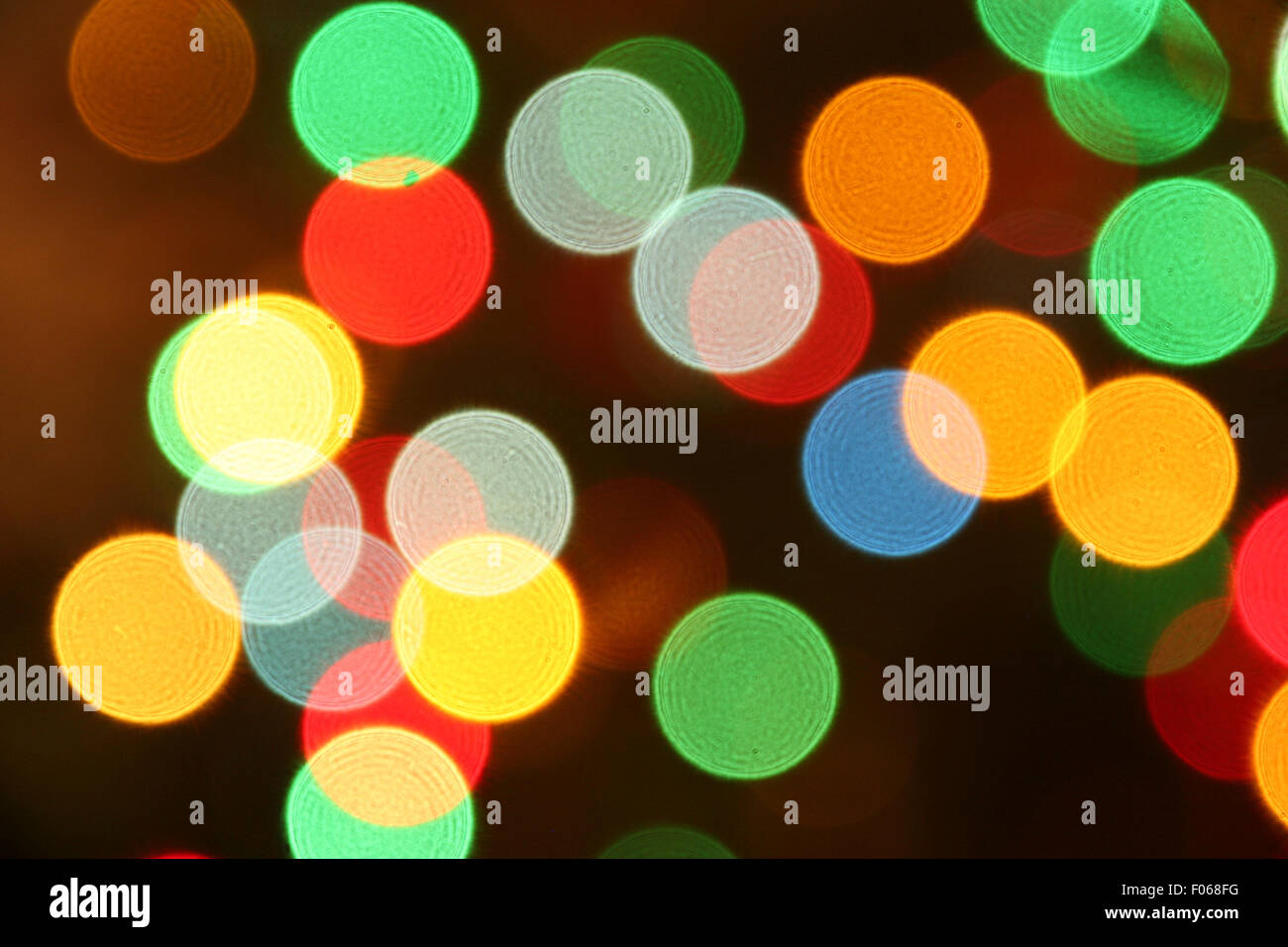 Christmas lights, bokeh Stock Photo - Alamy