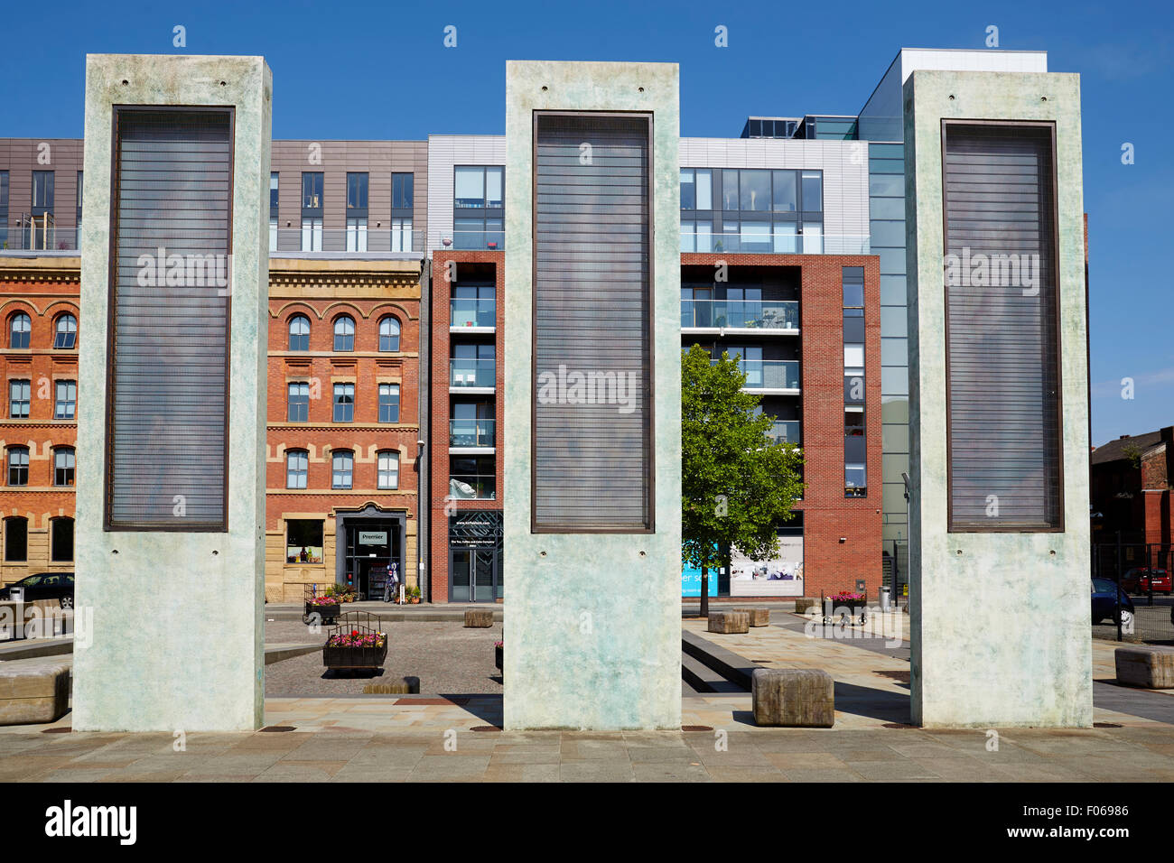 Ice Plant Building, c1860 and Cutting Room Square in Manchester ...