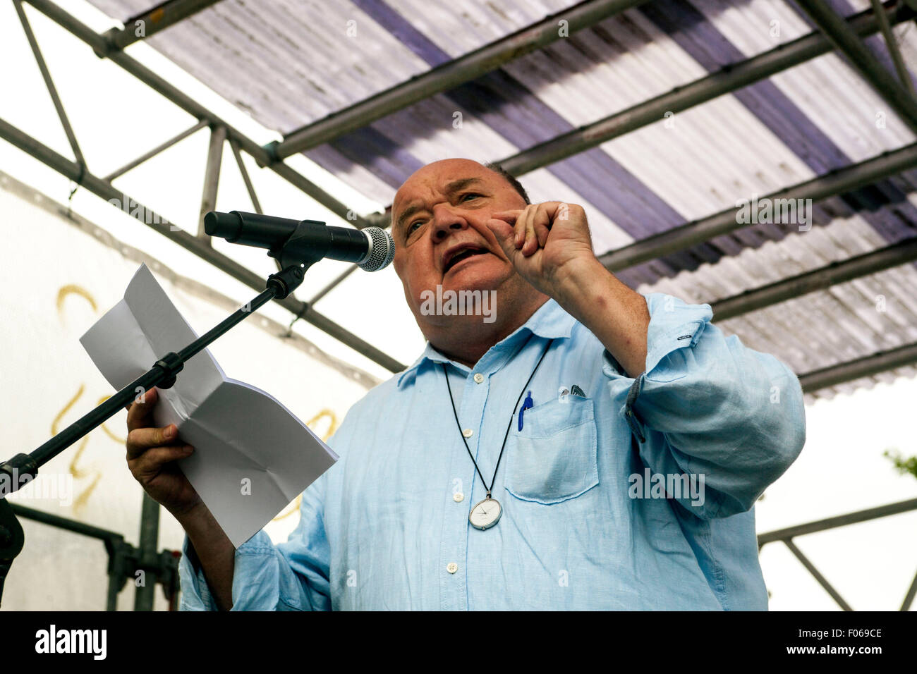 Copenhagen, Denmark. 8th Aug, 2015. Danish actor and comedian, Flemming ...
