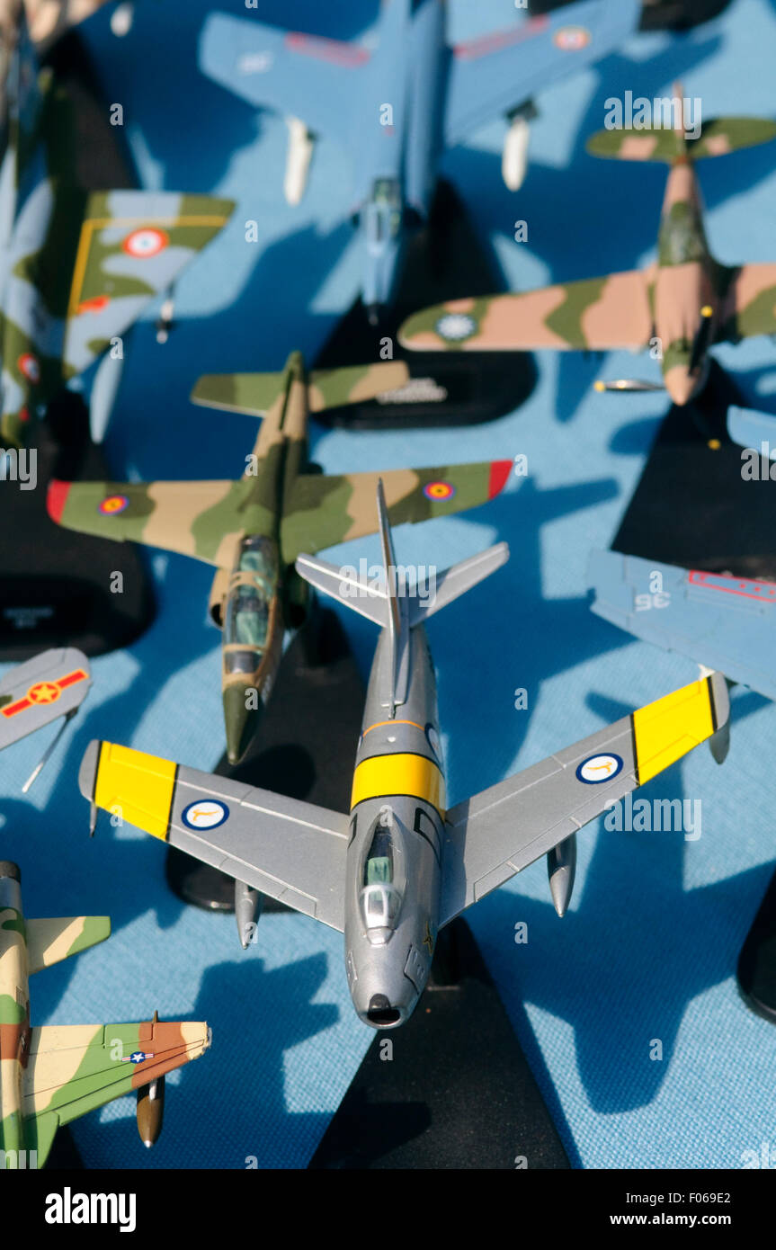 Collection of Model Airplanes Stock Photo - Alamy