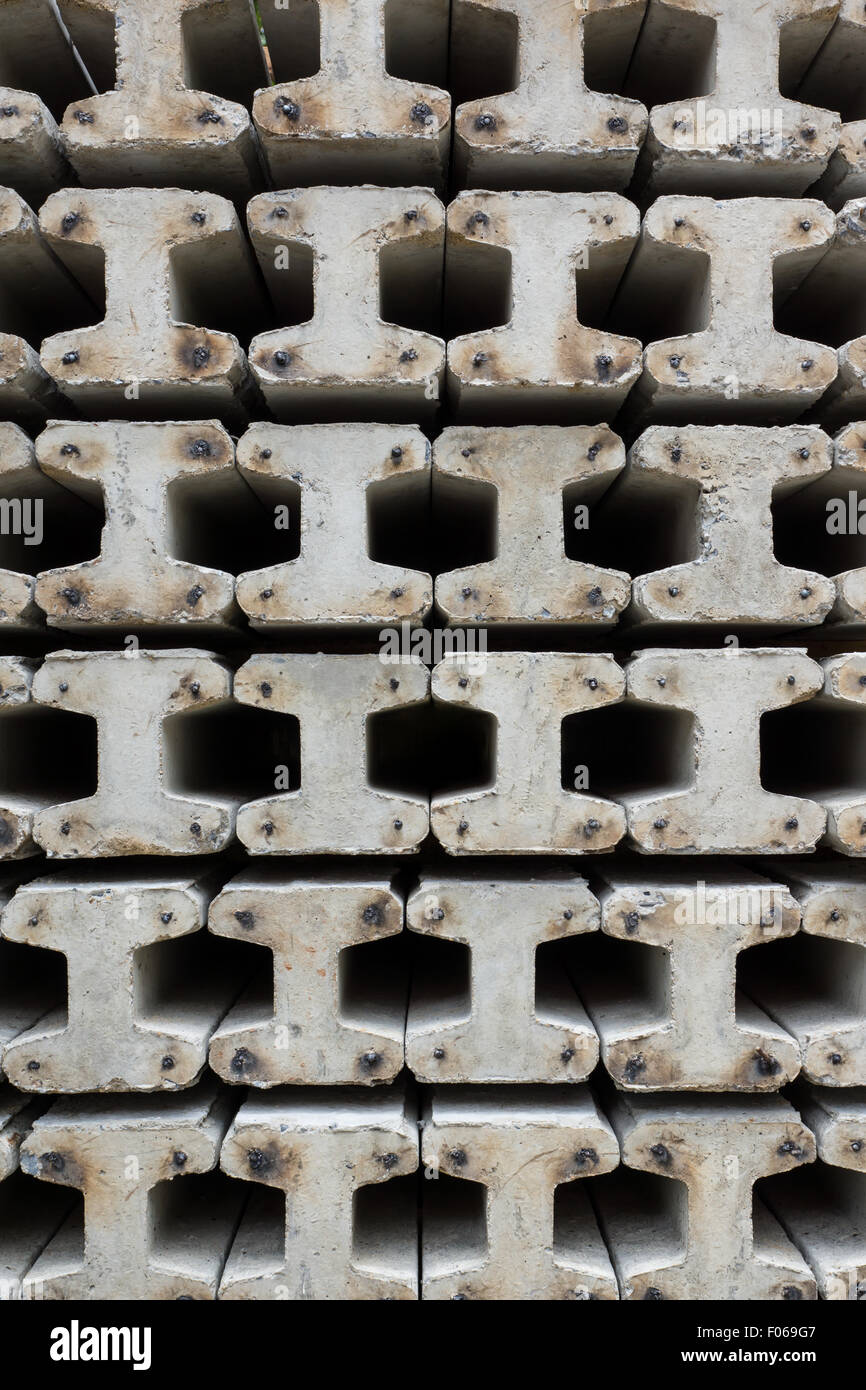 Stake construction placed are horizontal Stock Photo - Alamy