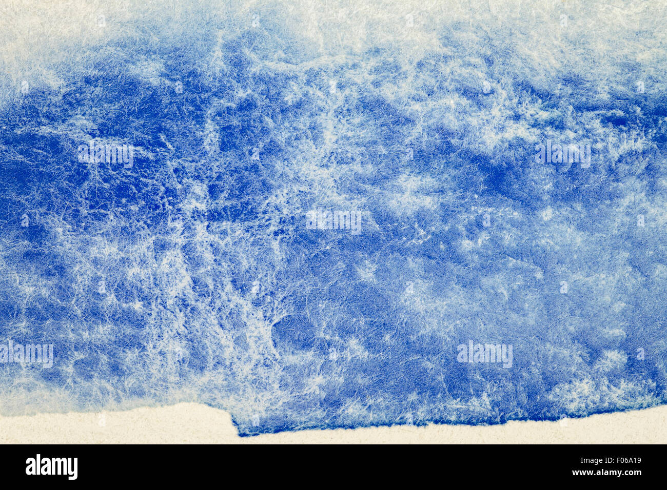 Abstract blue color hand drawn watercolor background Stock Photo - Alamy