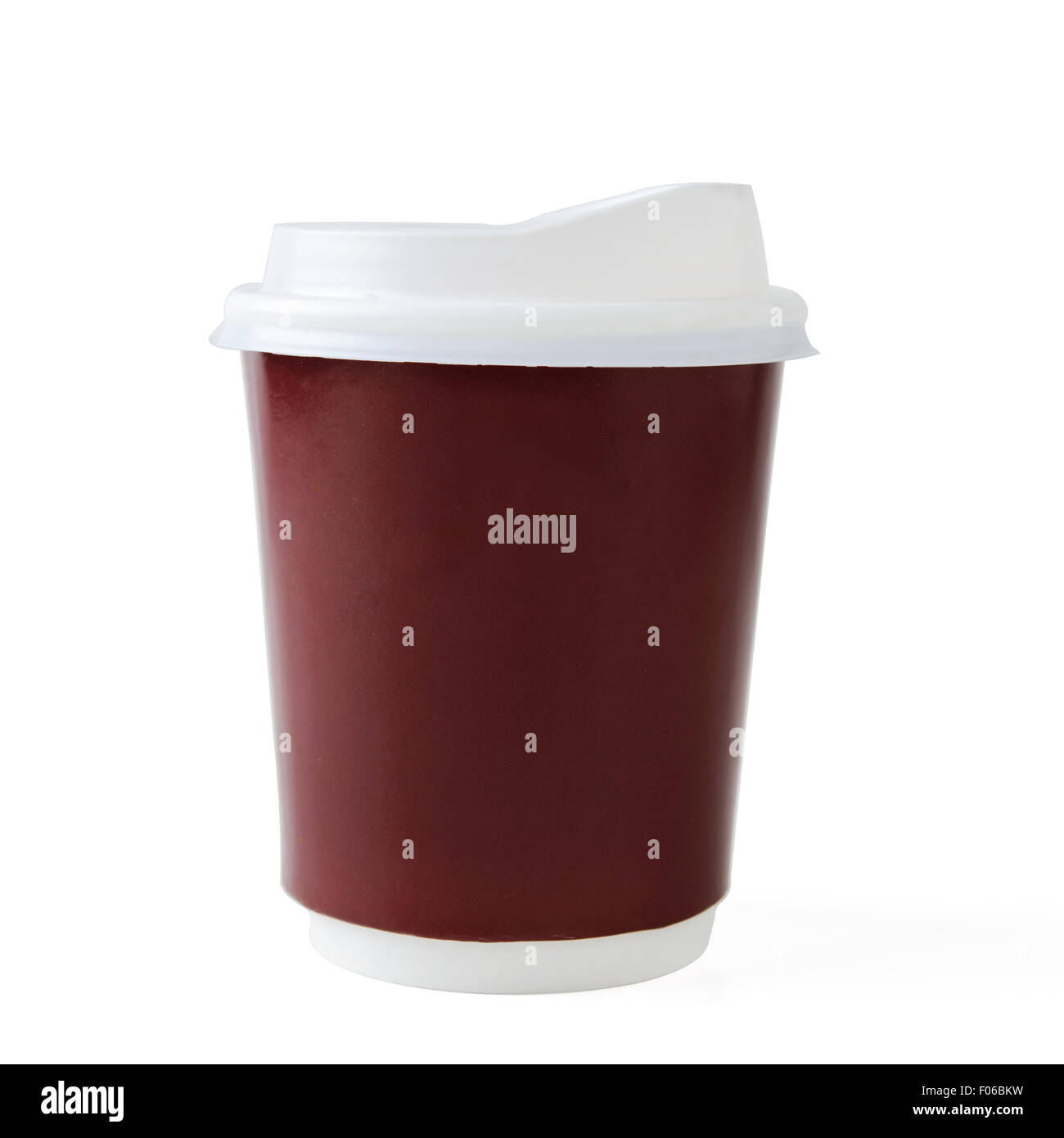 paper coffee cup with clipping path Stock Photo - Alamy