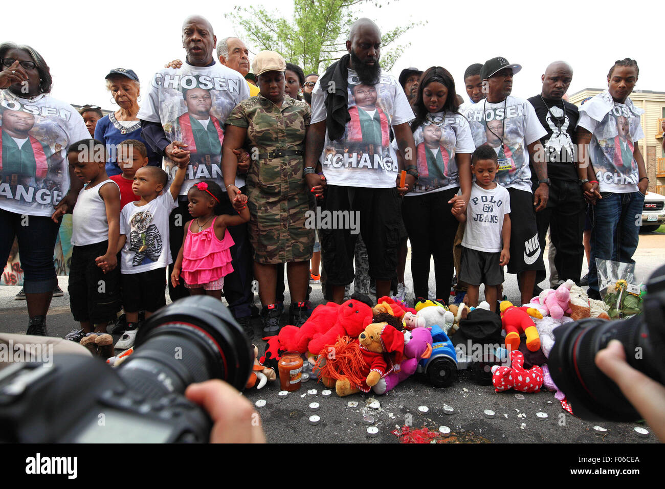 Michael brown memorial hi-res stock photography and images - Alamy