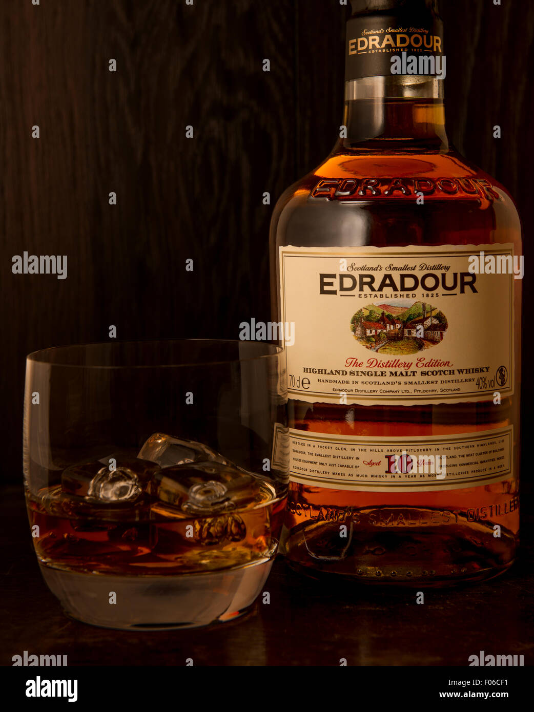 Edradour 10 year Old Single Malt Whisky. Scotland's smallest Distillery ...