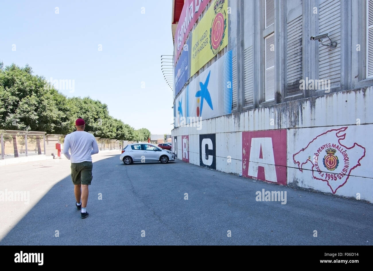 Football stadium son moix palma hi-res stock photography and images - Alamy