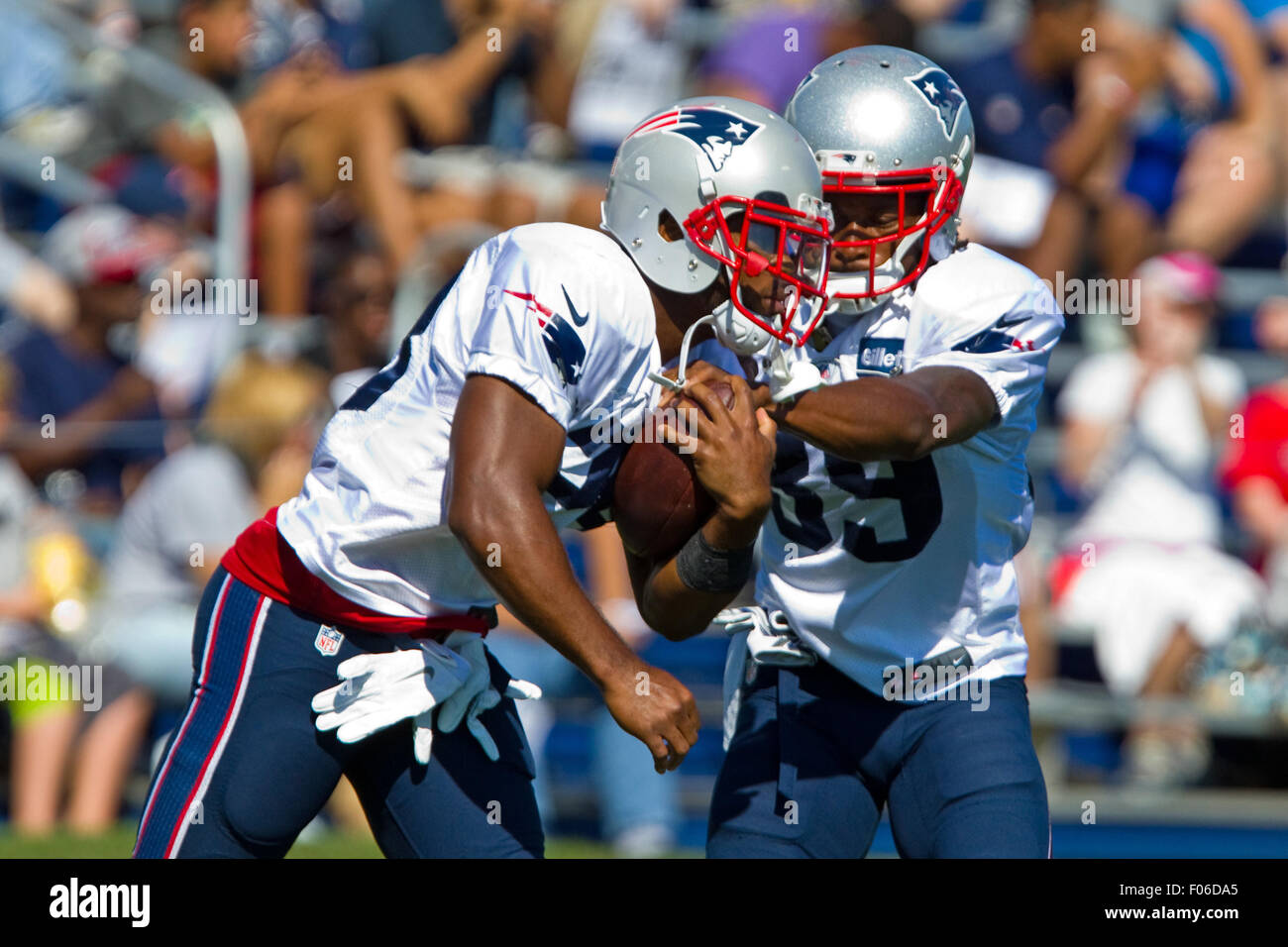 Gillette Stadium. 8th Aug, 2015. New England Patriots running back ...