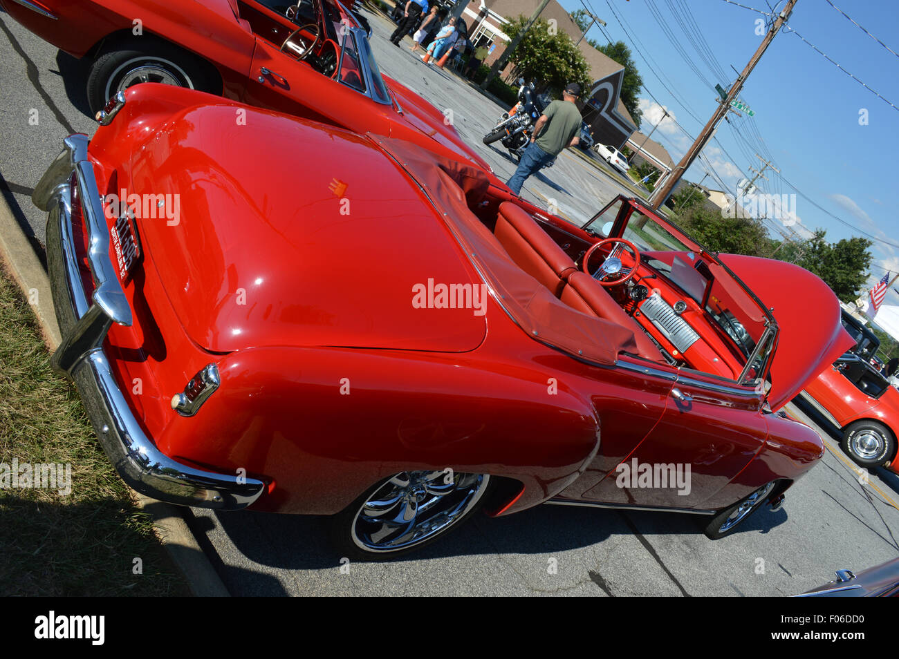 A vintage 1952 Chevrolet Convertible car Stock Photo - Alamy
