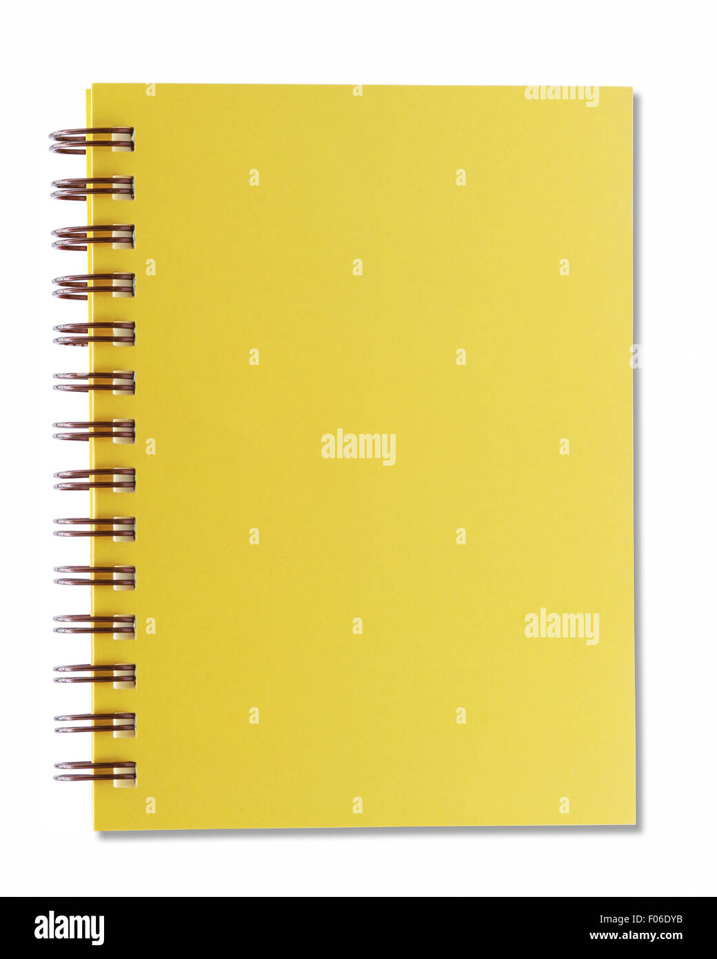 Notebook isolated on white background Stock Photo - Alamy