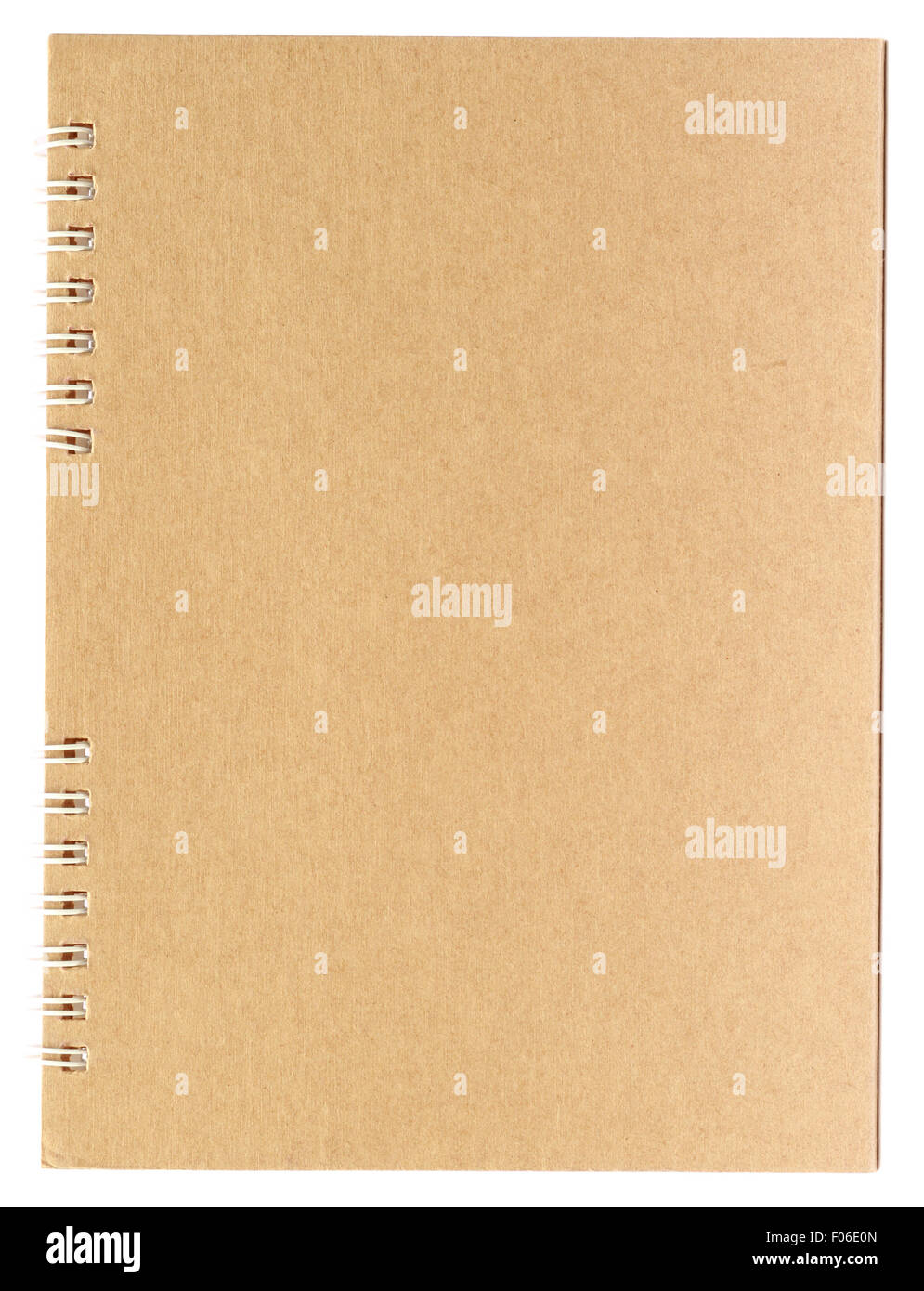 Notebook isolated on white background Stock Photo - Alamy