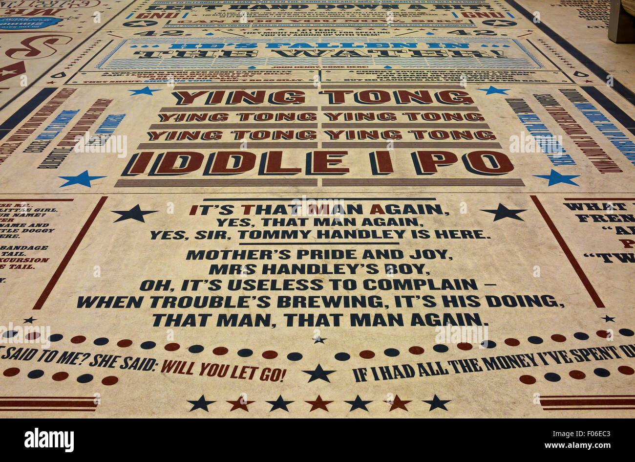 Comedy carpet blackpool hi-res stock photography and images - Alamy