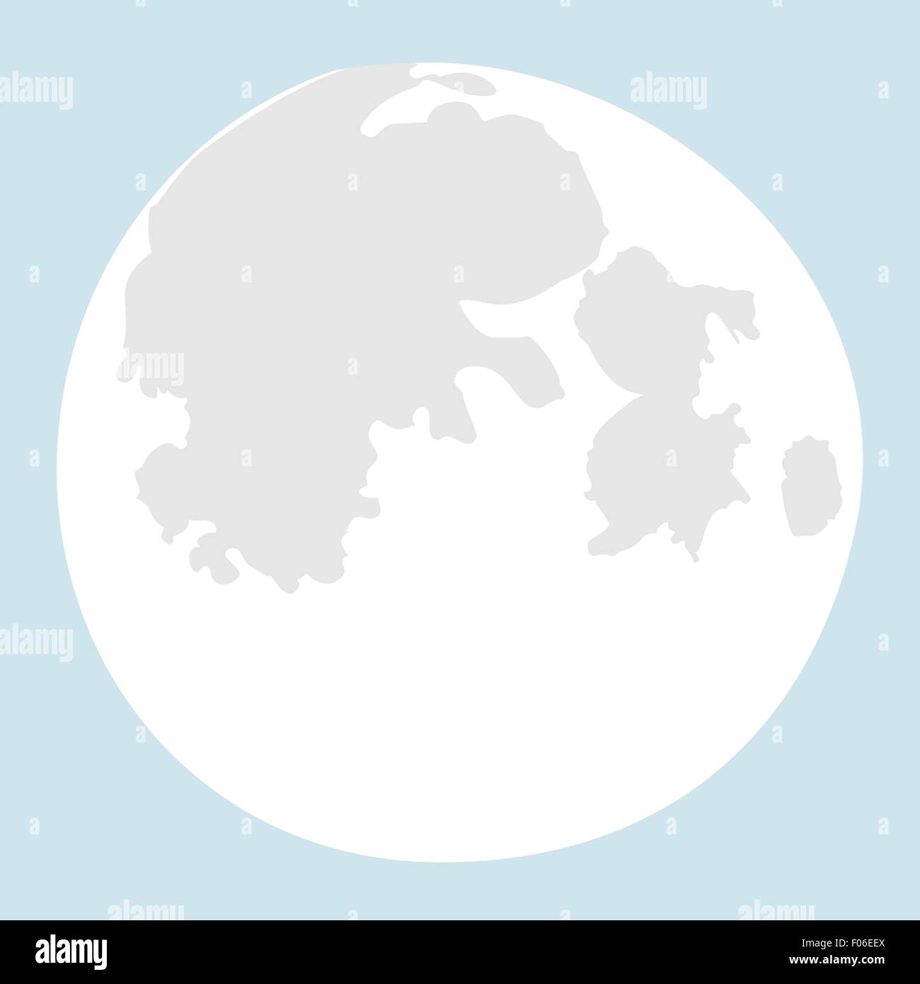 Moon illustration hi-res stock photography and images - Alamy