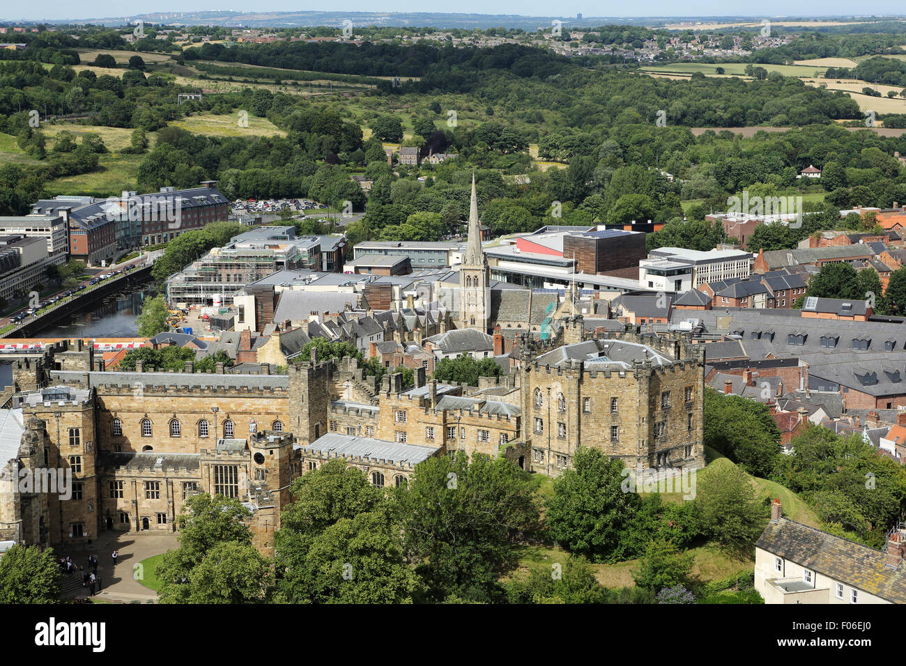 Durham castle keep fortress hi-res stock photography and images - Alamy