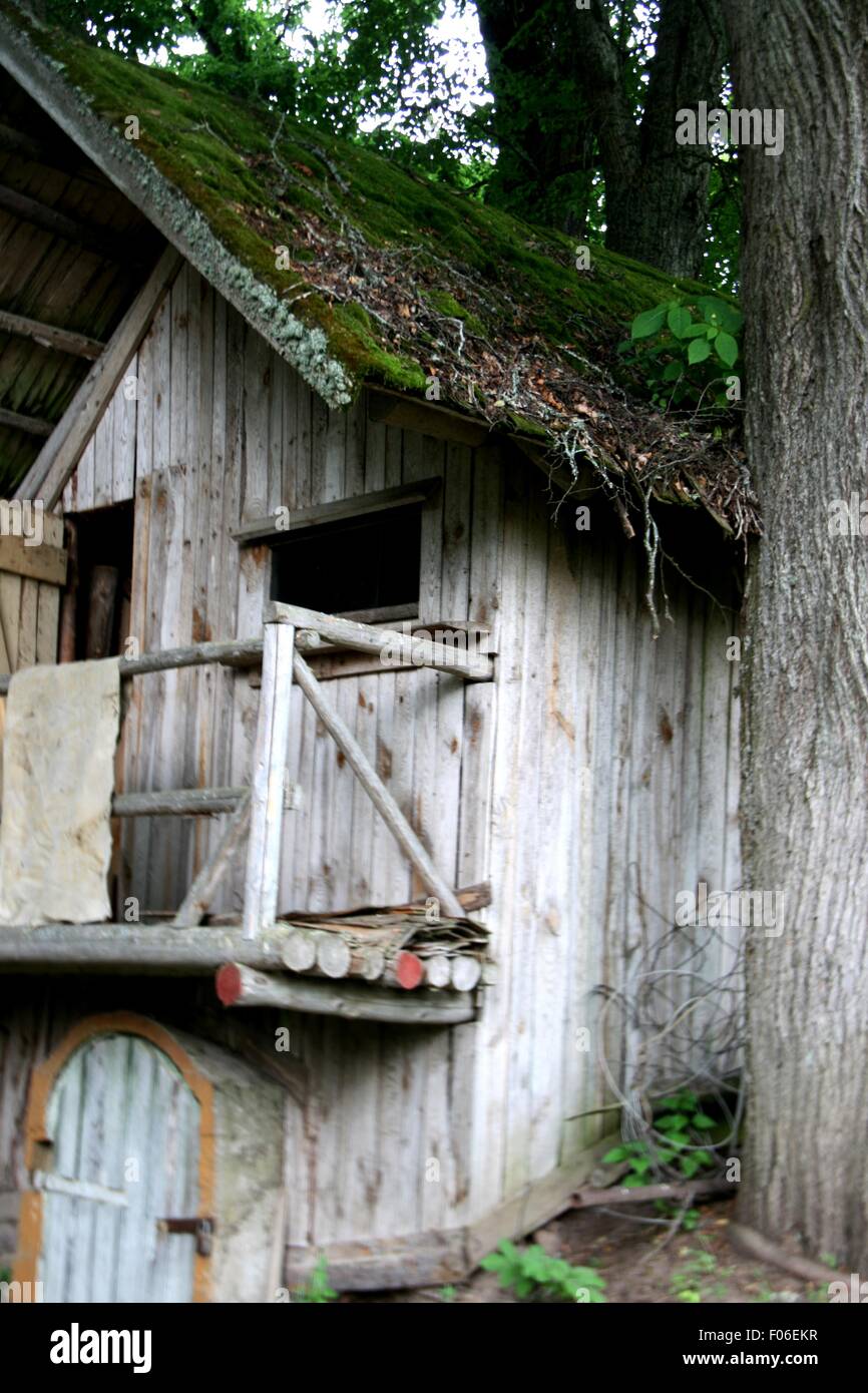 The old treehouse hi-res stock photography and images - Alamy