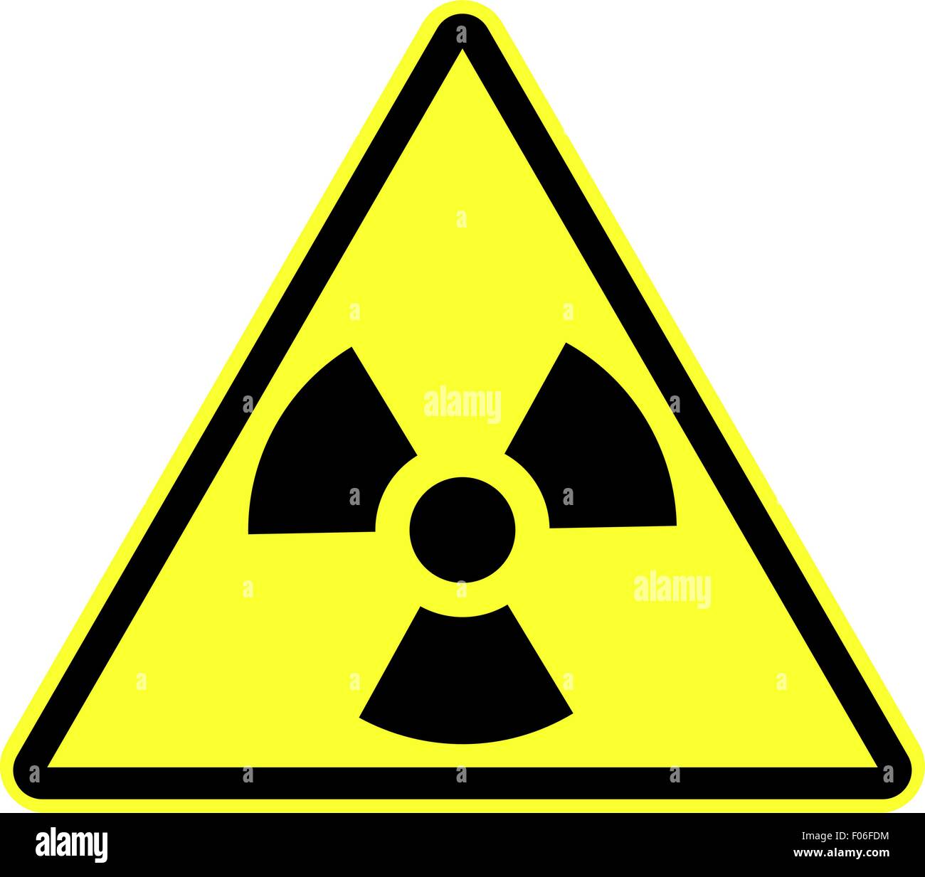 X ray warning sign Stock Vector Images - Alamy