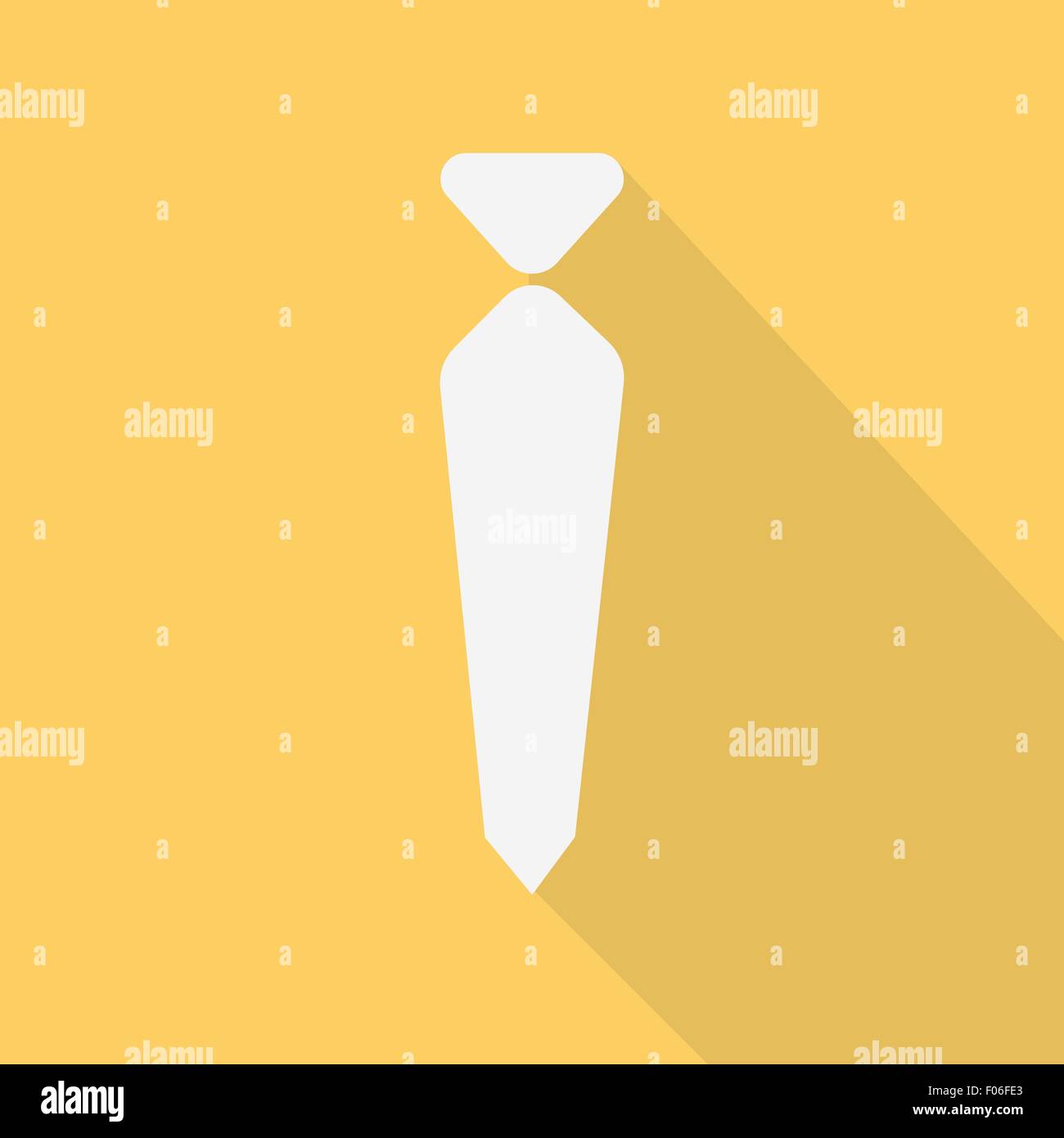 necktie , vector illustration , flat design Stock Vector Image & Art ...