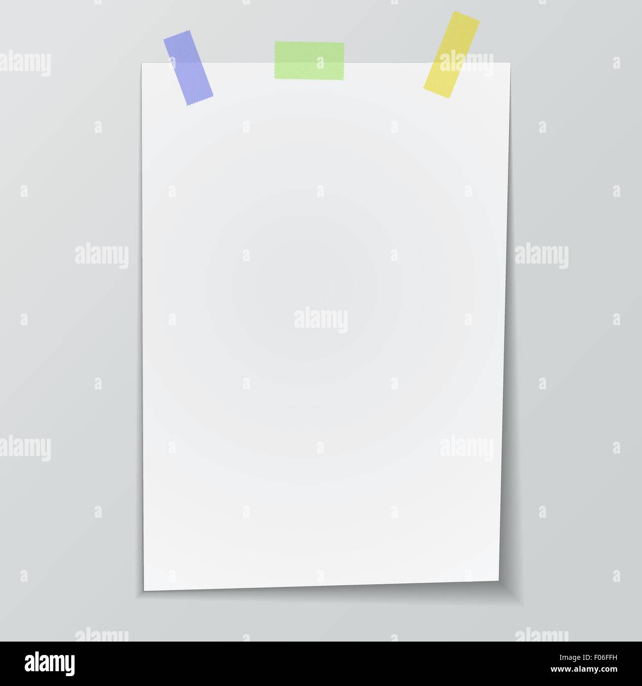 vector paper, sticky tape Stock Vector Image & Art - Alamy