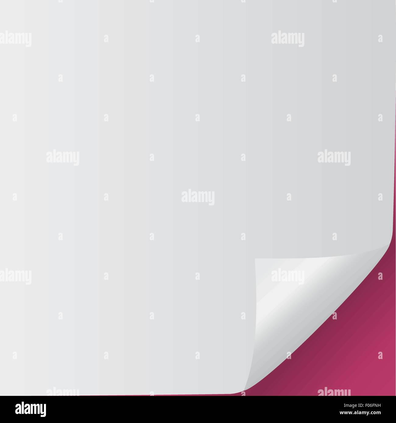 Empty paper sheet. Vector EPS10 Stock Vector Image & Art - Alamy