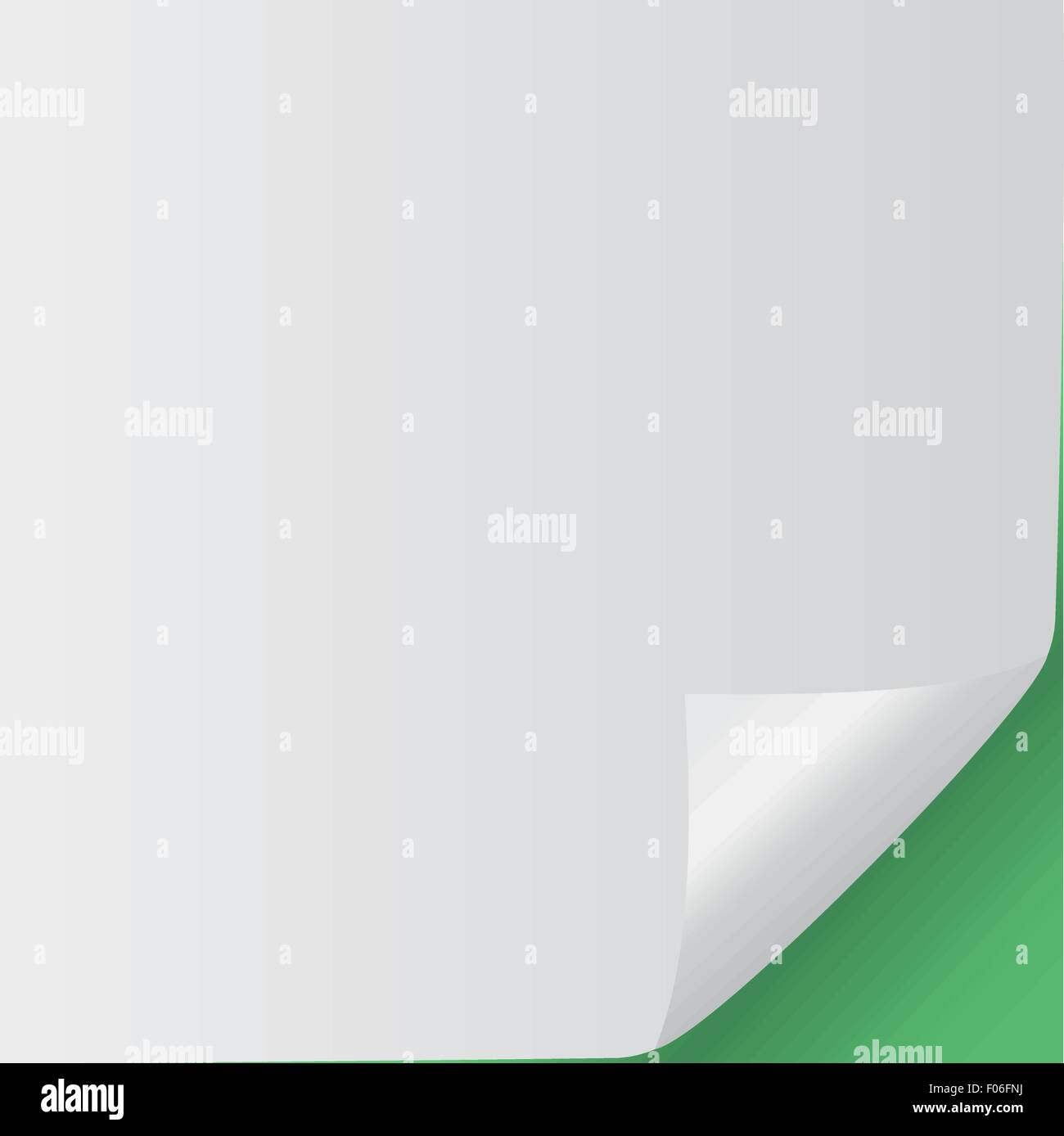 Empty paper sheet. Vector EPS10 Stock Vector Image & Art - Alamy