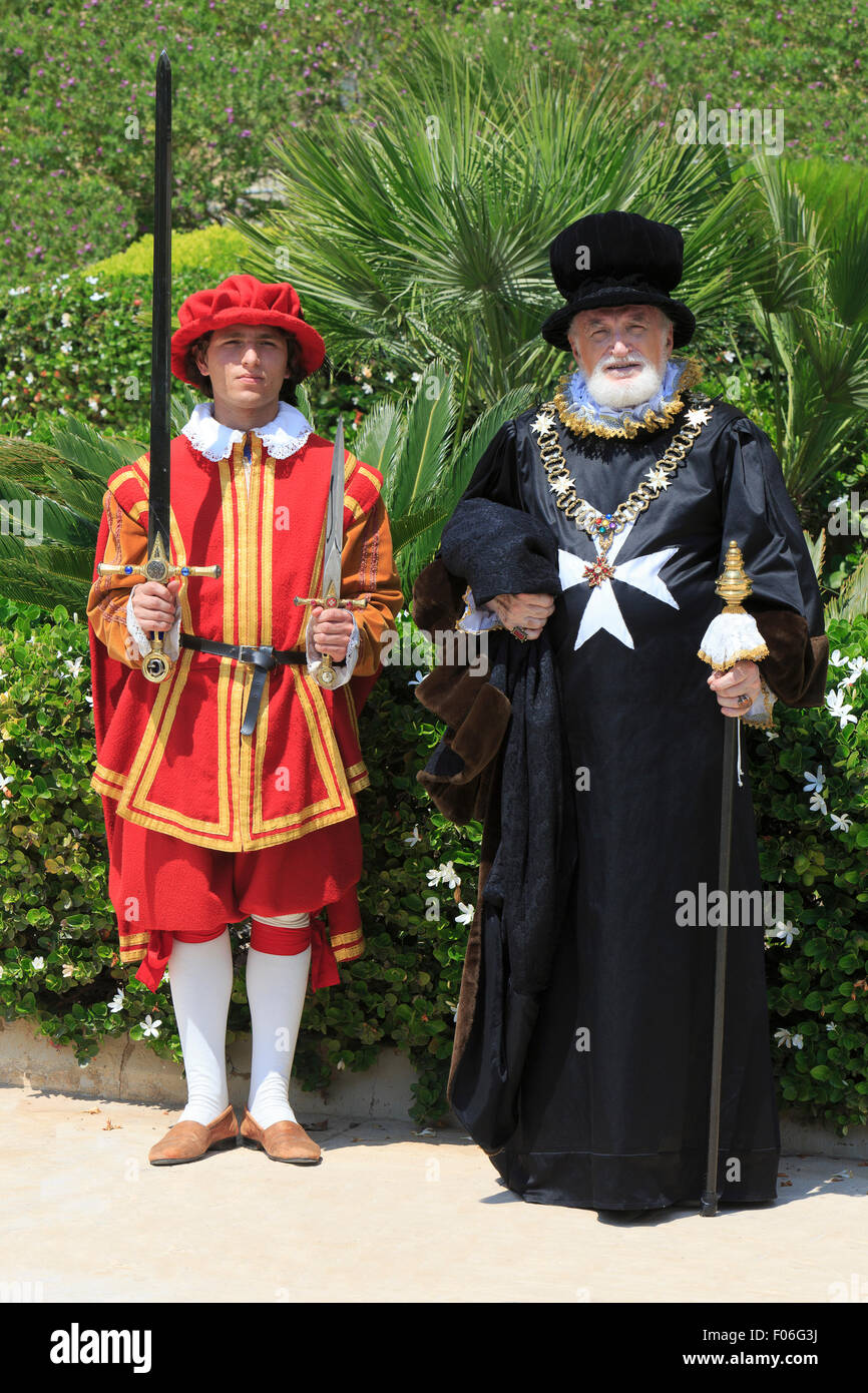Grand Master Jean de Valette of the Order of Malta and page at Saint ...