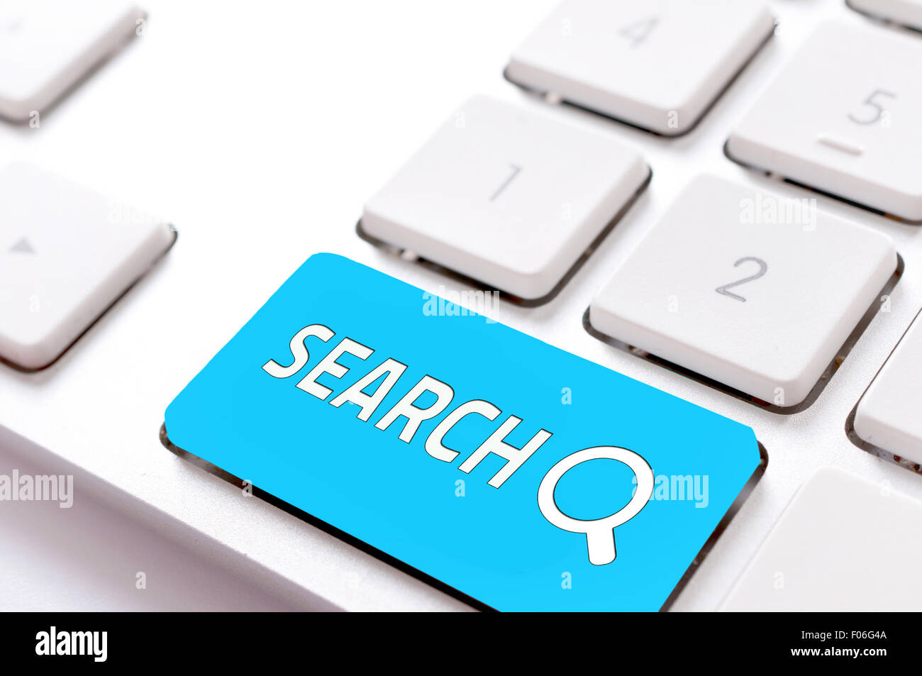 Search button on keyboard,selective focus Stock Photo - Alamy