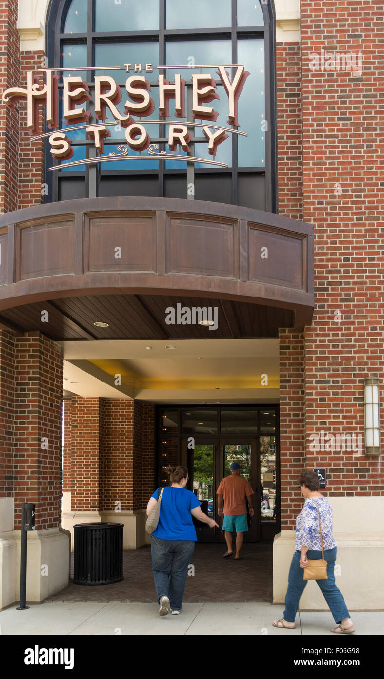 Hershey story museum on chocolate avenue PA Stock Photo - Alamy