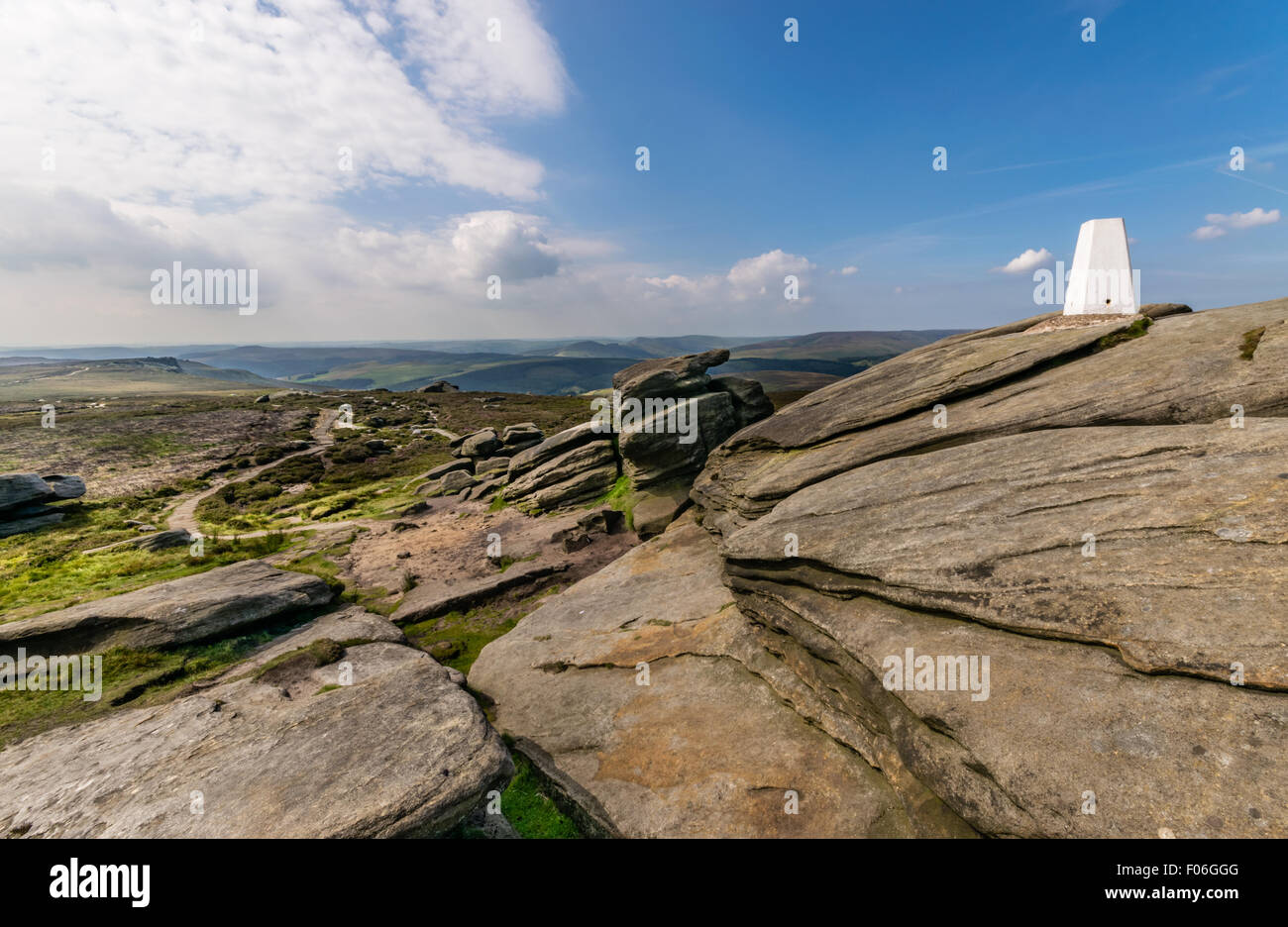 Ordnance survey trig point hi-res stock photography and images - Alamy