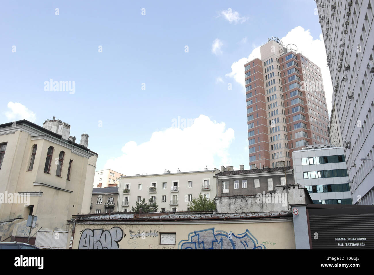 Graffiti scrawl centre background hi-res stock photography and images ...