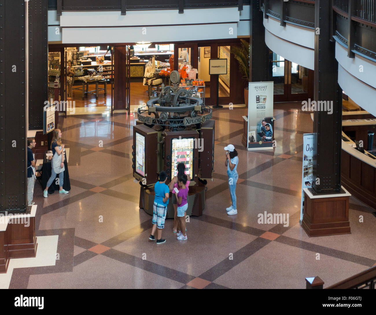 Hershey story museum on chocolate avenue PA Stock Photo - Alamy