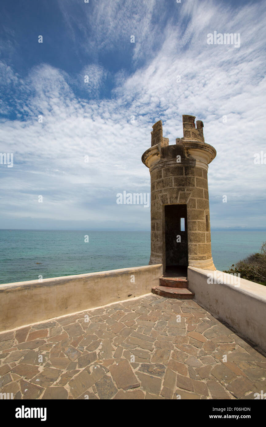 Fort of Pampatar with blue sky on Isla Margarita, Venezuela Stock Photo ...