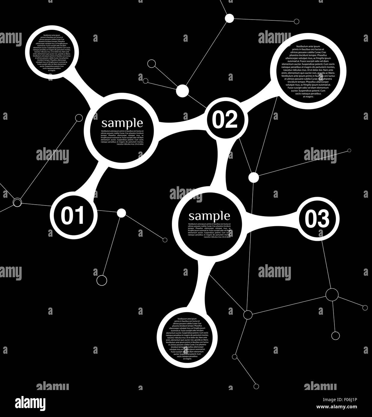 Set of Vector Sample stickers for various options Stock Vector Image ...