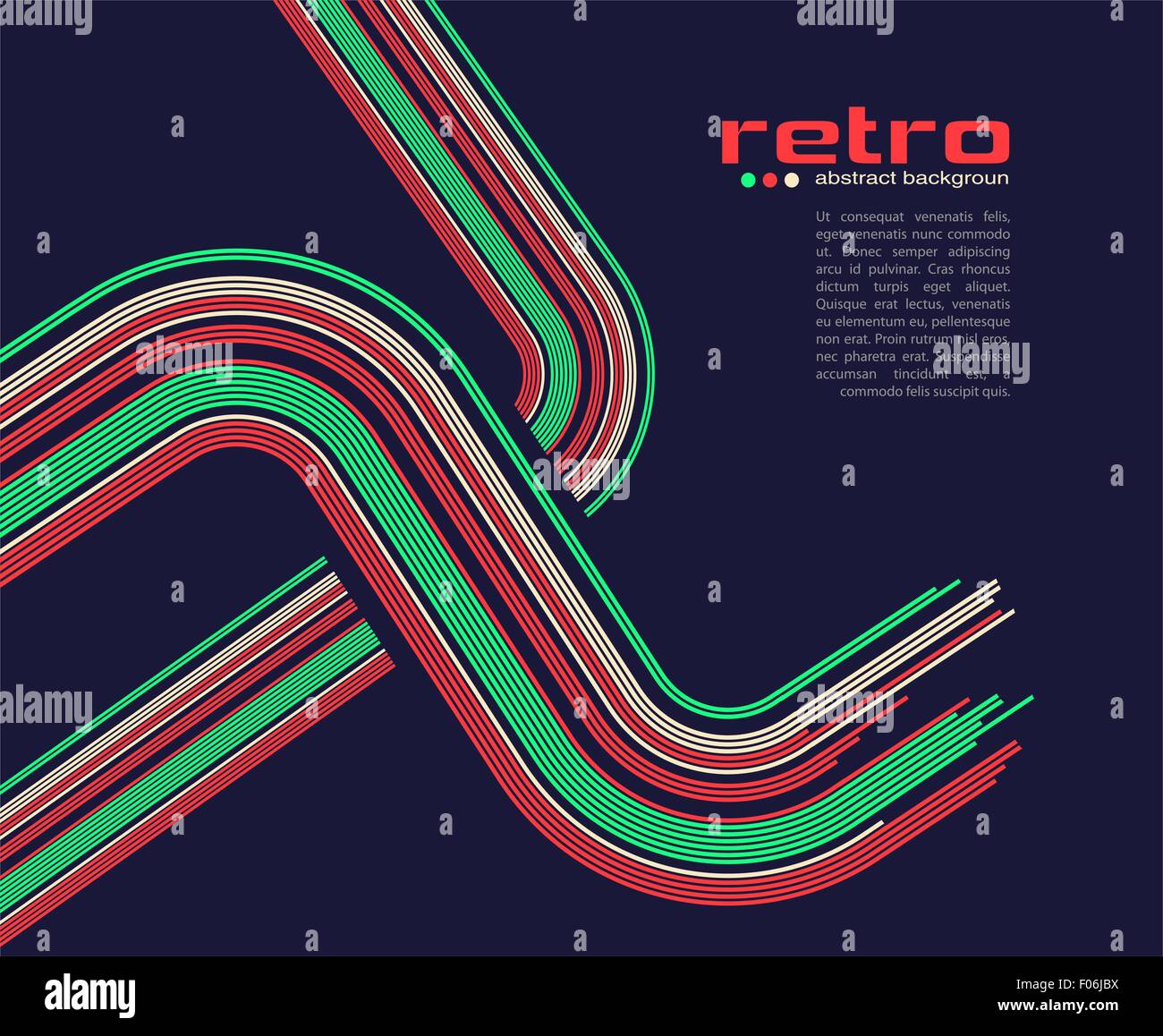 abstract retro disco background - vector Stock Vector Image & Art - Alamy