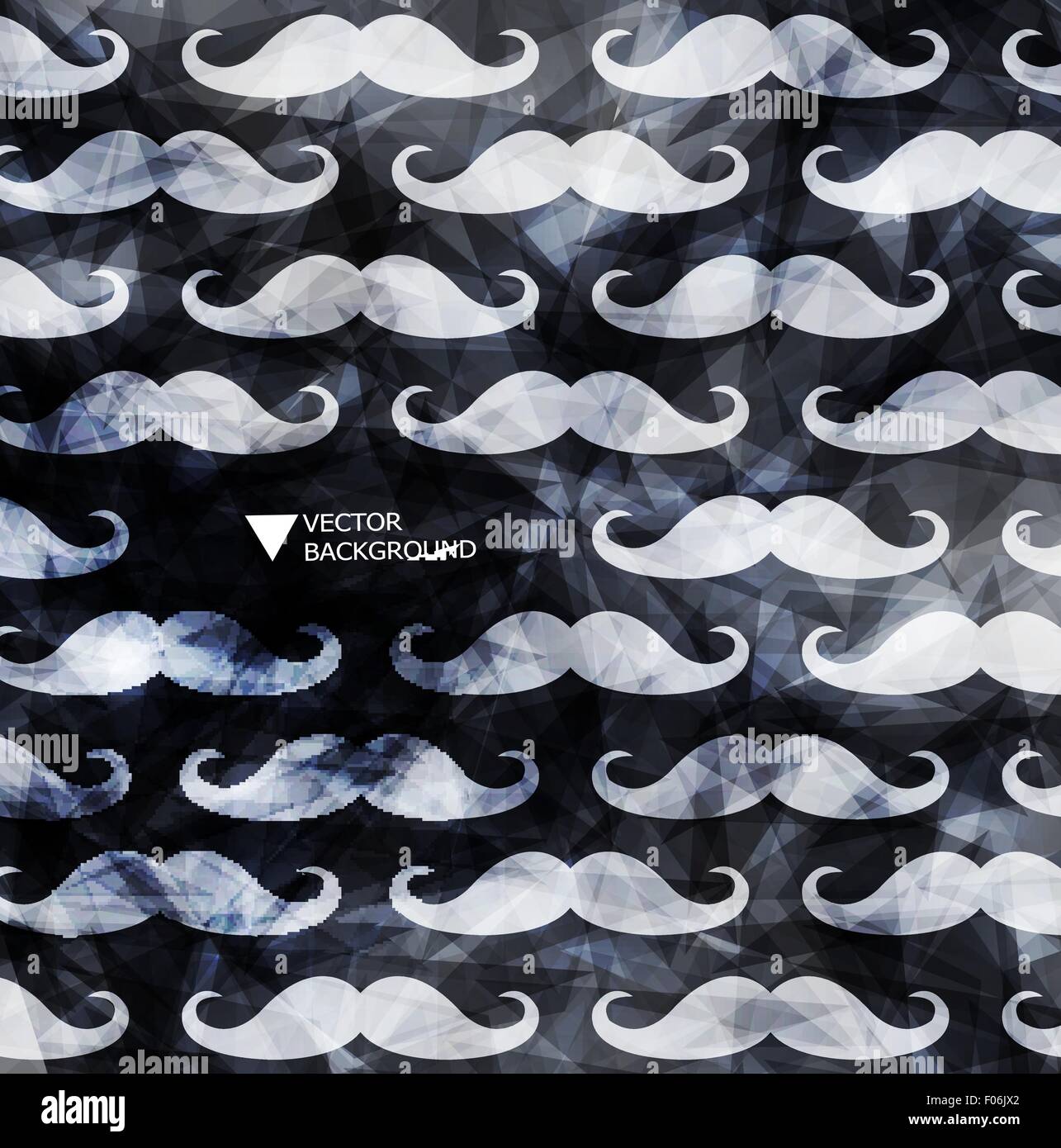 Mustache background in modern style Stock Vector Image & Art - Alamy