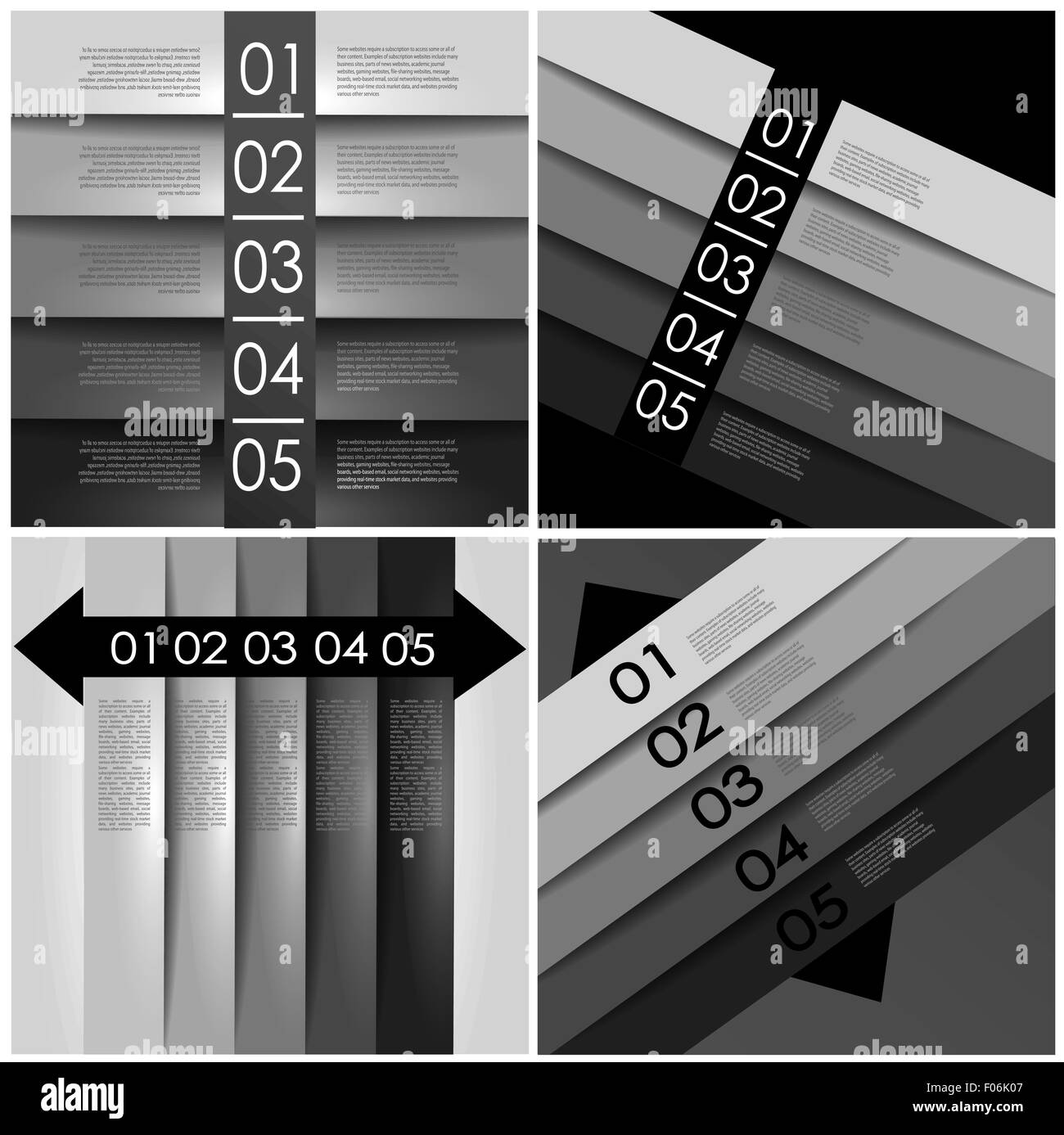 abstract line background. Design template Stock Vector Image & Art - Alamy