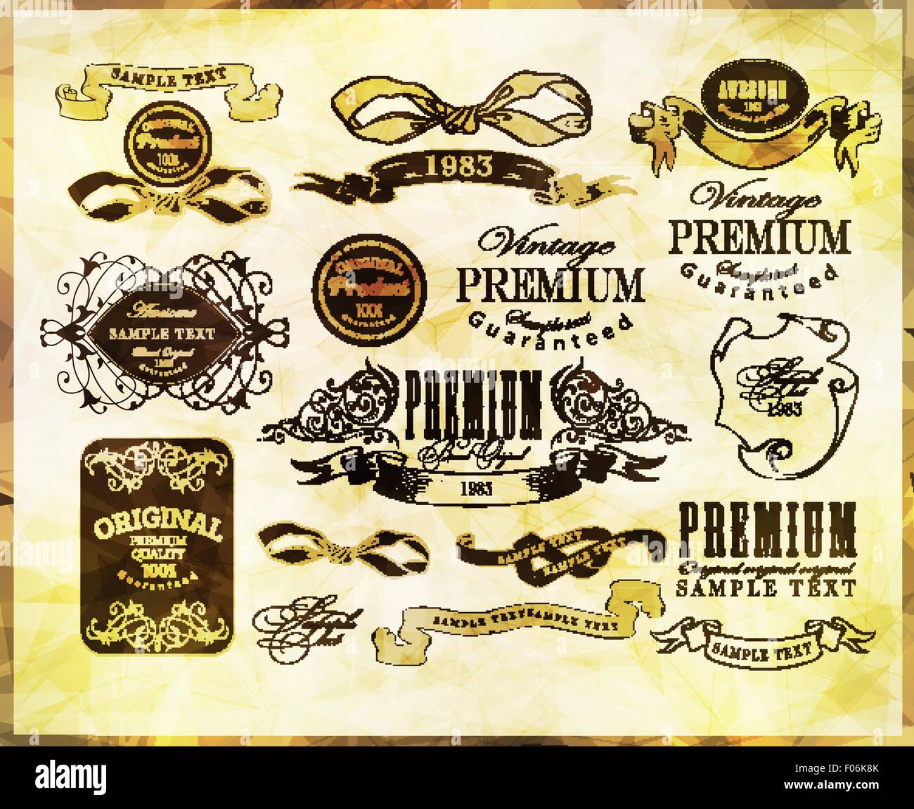 calligraphic design elements Stock Vector Image & Art - Alamy