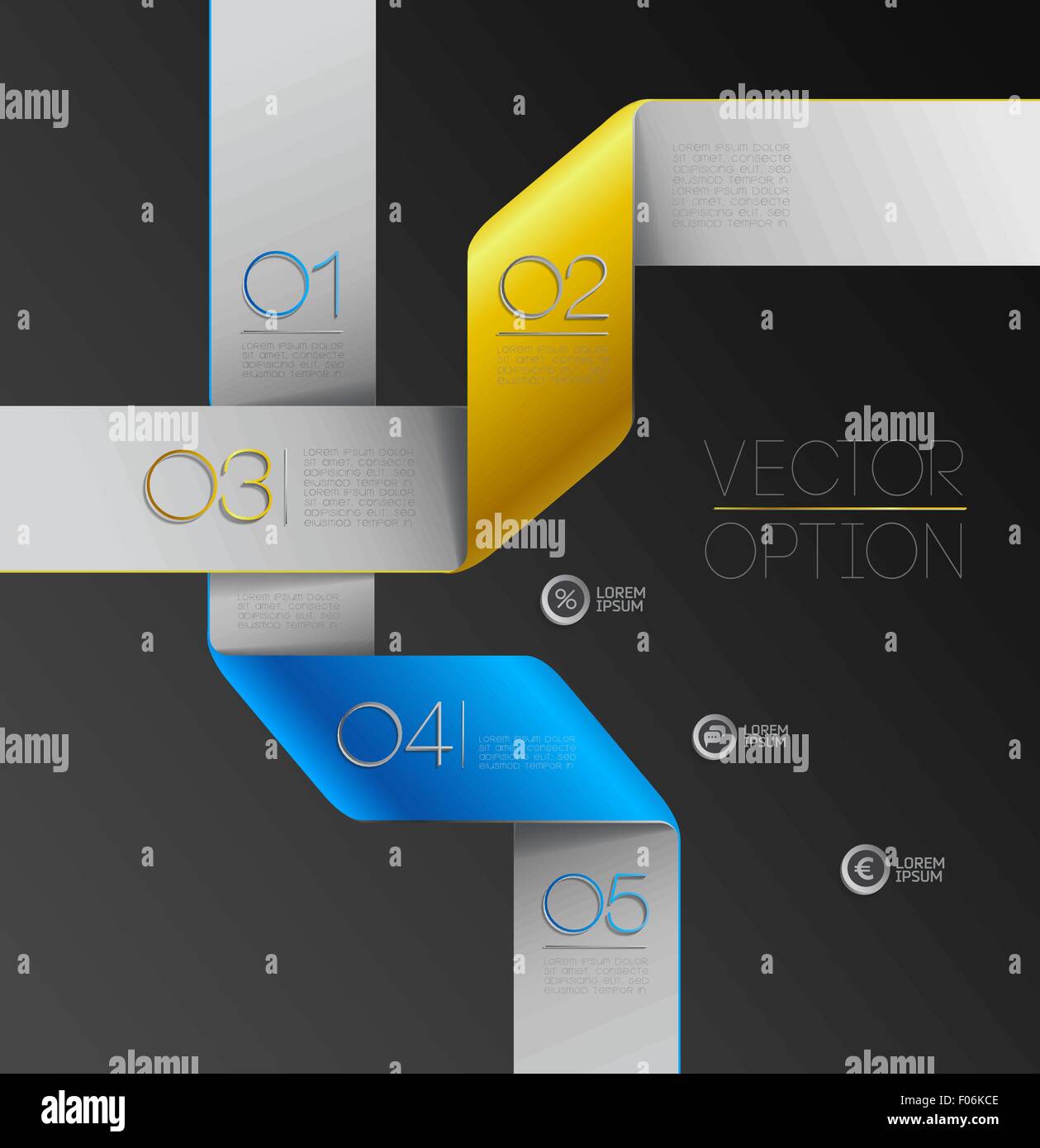 Design elements for options Stock Vector Image & Art - Alamy