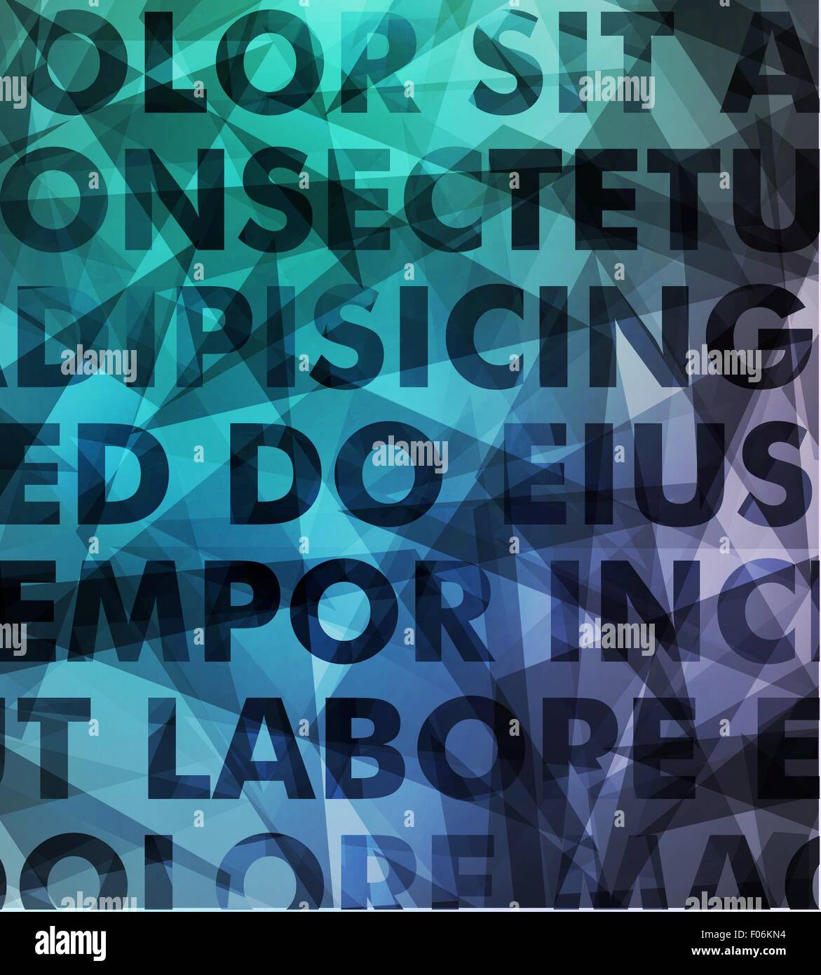 Abstract vector typography background Stock Vector Image & Art - Alamy